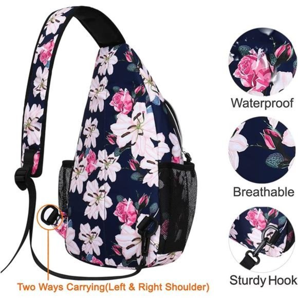 Bags | Mosiso Sling Backpack Travel Hiking Rope Crossbody Shoulder Bag ...